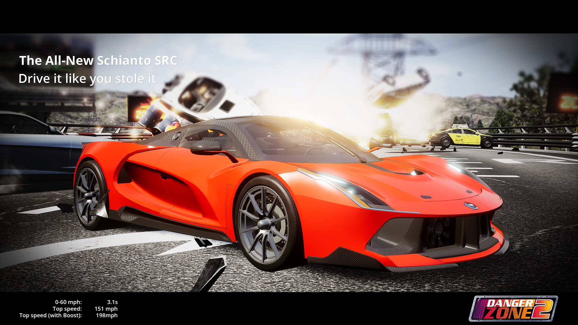 The Vehicles of Danger Zone 2 - Three Fields Entertainment