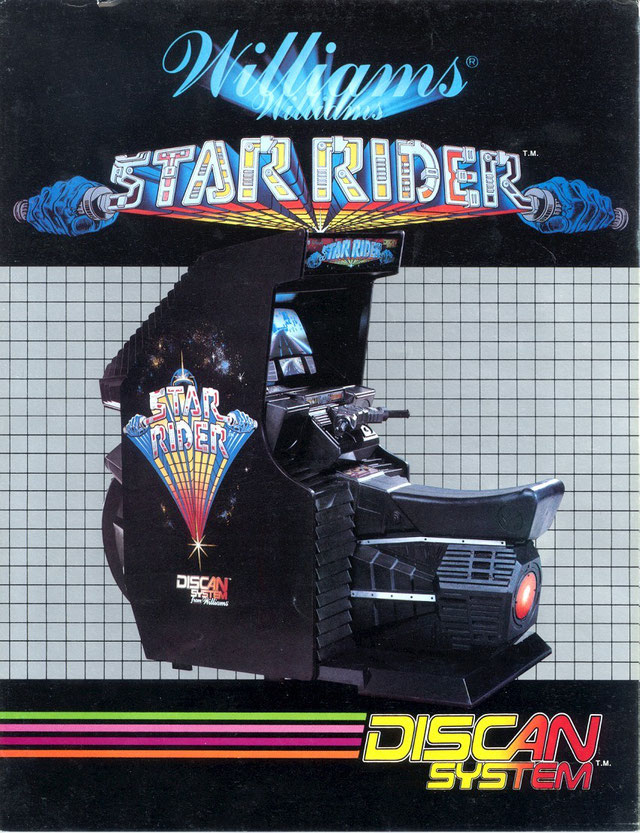 "Star Rider" (1983) - History of Arcade Racing - Part 9