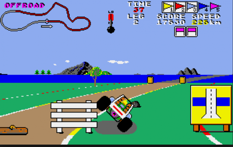 "Buggy Boy" (1986) - History of Arcade Racing - Part 13